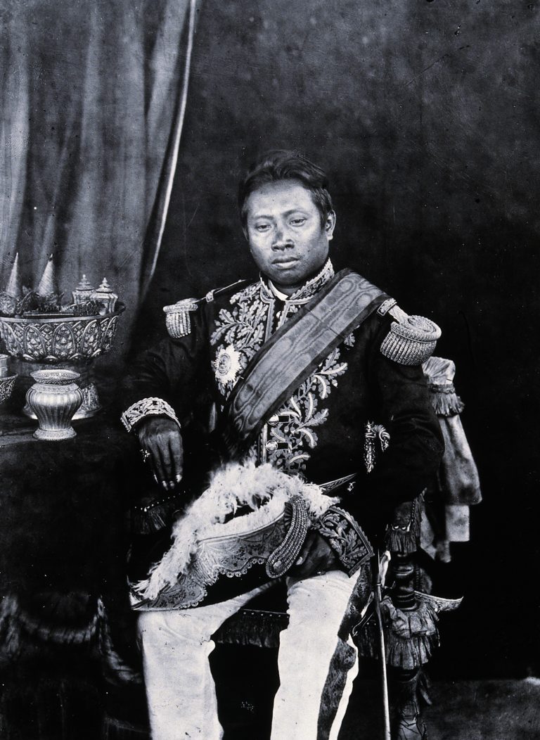 Couronnement du roi Norodom 1er à Phnom Penh 1864